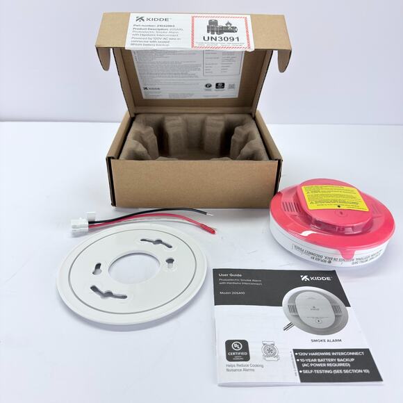 Kidde | Other | Kidde Model 2sa0 Photoelectric Smoke Alarm 21032863 ...